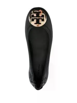 Tory Burch Minnie Ballerina Shoes - Black