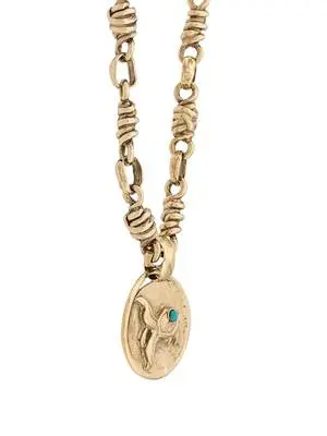 GOOSSENS Talisman Pisces Medallion Pendant Necklace