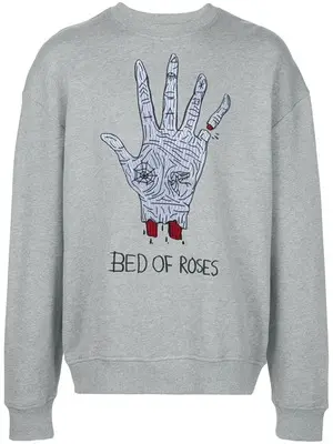 HACULLA. Bed Of Roses Jersey Sweatshirt