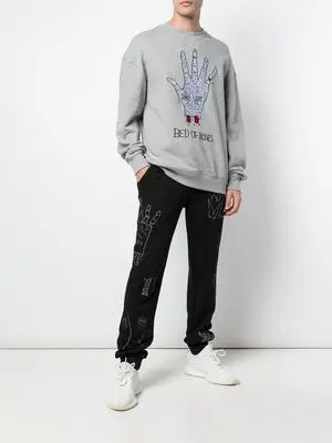 HACULLA. Bed Of Roses Jersey Sweatshirt