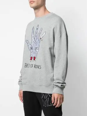 HACULLA. Bed Of Roses Jersey Sweatshirt