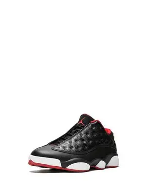 JORDAN Air Retro Low Bred Sneakers - Black