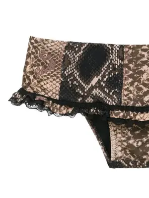 AMIR SLAMA Printed Bikini Set