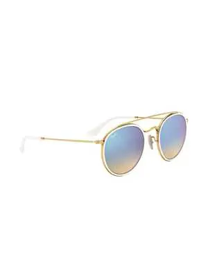 Ray-ban Round Double Bridge Sunglasses - Gold