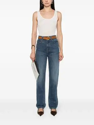 Saint Laurent Fine-ribbed Tank Top
