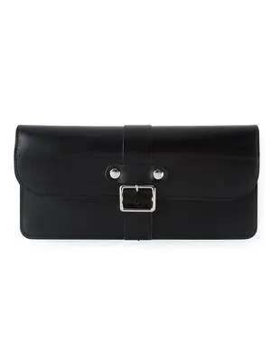 Comme Des Garçons Buckled Leather Wallet