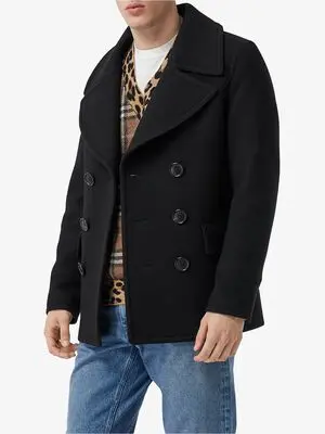 Burberry Wool Blend Pea Coat