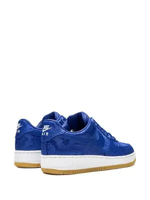 Nike X Clot Air Force 1 Prm Silk Sneakers - Blue