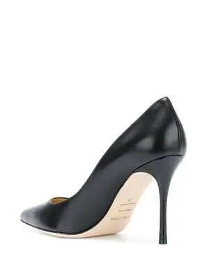 SERGIO ROSSI 90mm Godiva Snake-effect Pumps