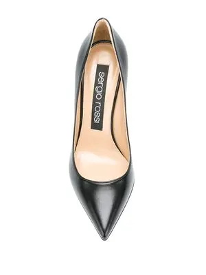 SERGIO ROSSI 90mm Godiva Snake-effect Pumps