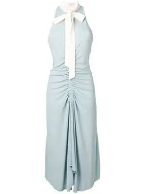 SSHEENA Ruched Midi Dress