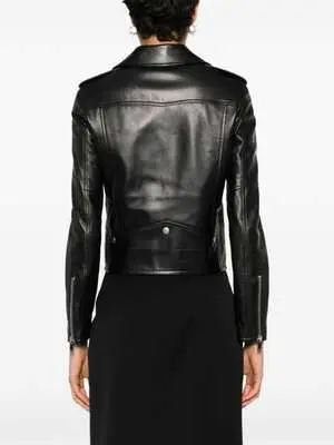 Saint Laurent Leather Biker Jacket