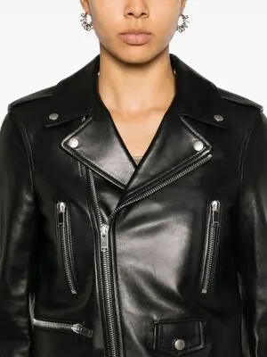 Saint Laurent Leather Biker Jacket