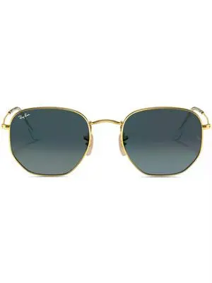 Ray-ban Hexagonal Sunglasses - Gold