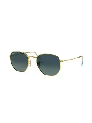 Ray-ban Hexagonal Sunglasses - Gold