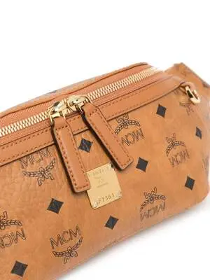 Mcm Fursten Belt Bag - Brown