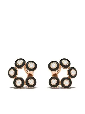 SELIM MOUZANNAR Selim Mouzannar 18kt Rose Gold Mina Earrings Pink
