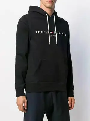 Tommy Hilfiger Logo Print Hoodie
