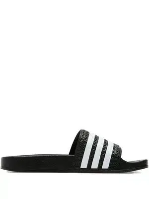 Adidas Adilette 3-stripes Slides - Black