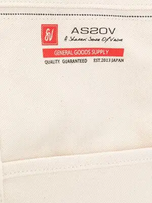 AS2OV Alberton Canvas Tote Bag