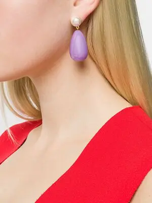 ESHVI Pearl Drop Earrings