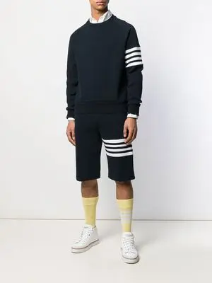 Thom Browne 4-bar Track Shorts - Blue