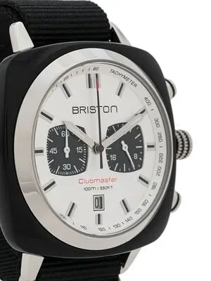 BRISTON Clubmaster Sport Chrono 42mm - White