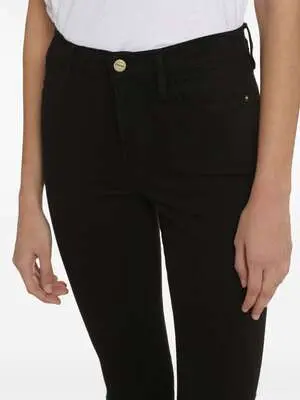 FRAME Le High Flare Jeans - Black