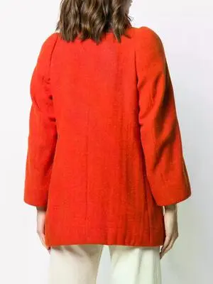 Issey Miyake Relaxed Fit Wool Coat
