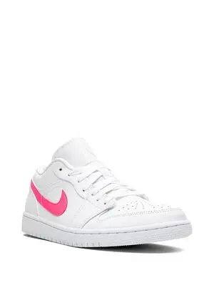 JORDAN Air 1 Low Multicolor Swoosh Sneakers - White