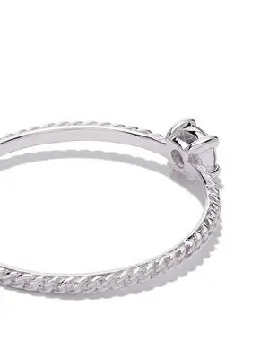 WOUTERS & HENDRIX 18kt Gold Diamond Ring - Silver