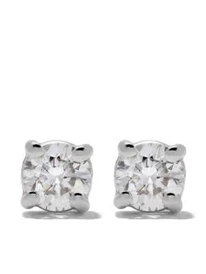 WOUTERS & HENDRIX 18kt Diamond Stud Earrings - Gold