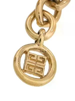 Givenchy 1980s Oval-shape Link Necklace