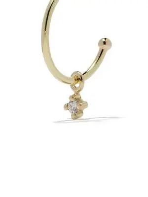 WOUTERS & HENDRIX 18kt Diamond Hoop Earring - Gold