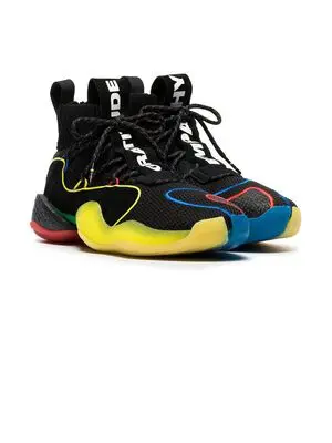 Adidas X Pharrell Williams Crazy Byw Lvl Gratitude + Empathy Sneakers - Black