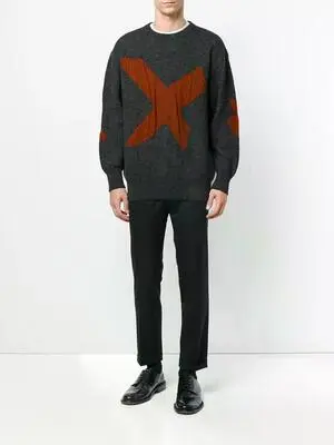 Issey Miyake X Intarsia Jumper