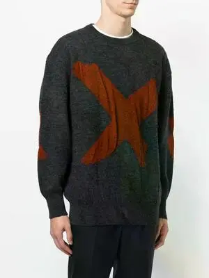 Issey Miyake X Intarsia Jumper