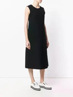 Comme Des Garçons Round-neck Sleeveless Dress