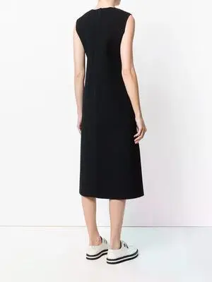 Comme Des Garçons Round-neck Sleeveless Dress