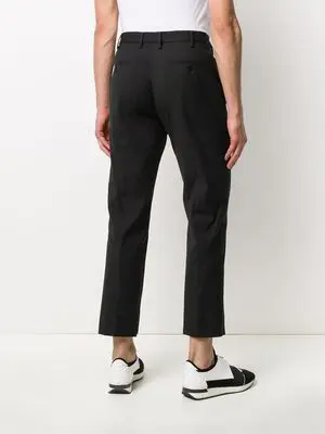 Neil Barrett Pleated Cropped Trousers