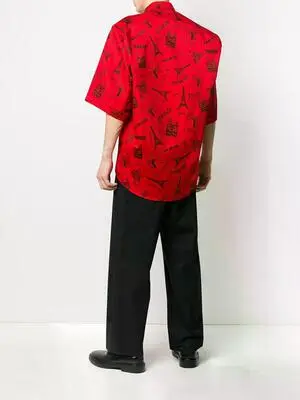 Balenciaga Paris Resto Short-sleeved Shirt
