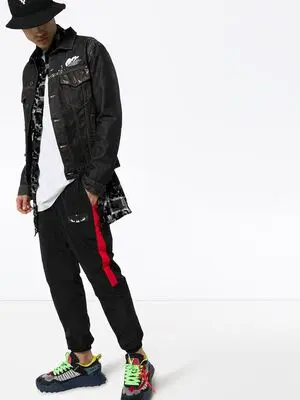 COUNTY OF MILAN Wings Patch Track Pants