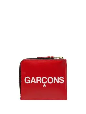 Comme Des Garçons Logo-print Leather Wallet