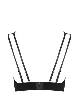 MAISON CLOSE Striped Triangle Bra