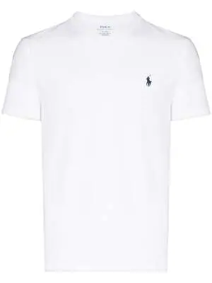 Polo Ralph Lauren Embroidered-logo Cotton T-shirt