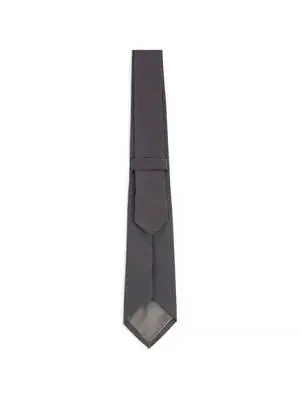 DELL'OGLIO Patterned Necktie - Grey