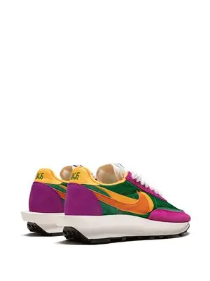 Nike X Sacai Ldwaffle Pine Sneakers - Green