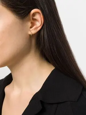 DANA REBECCA DESIGNS 14kt Mini Huggie Diamond Earrings - Gold