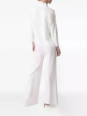 PETER COHEN Silk Split Neck Blouse