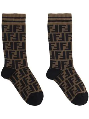 Fendi Stretch-cotton Socks